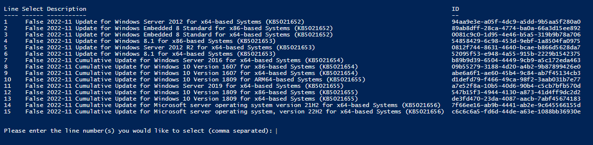 PowerShell – Save Updates And Import to WSUS – Payton Flint's Tech Blog